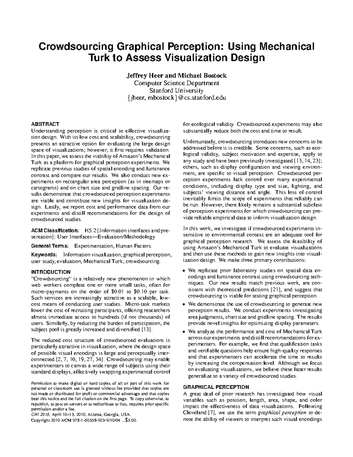 Crowdsourcing Graphical Perception- Using Mechanical Turk to Access ...