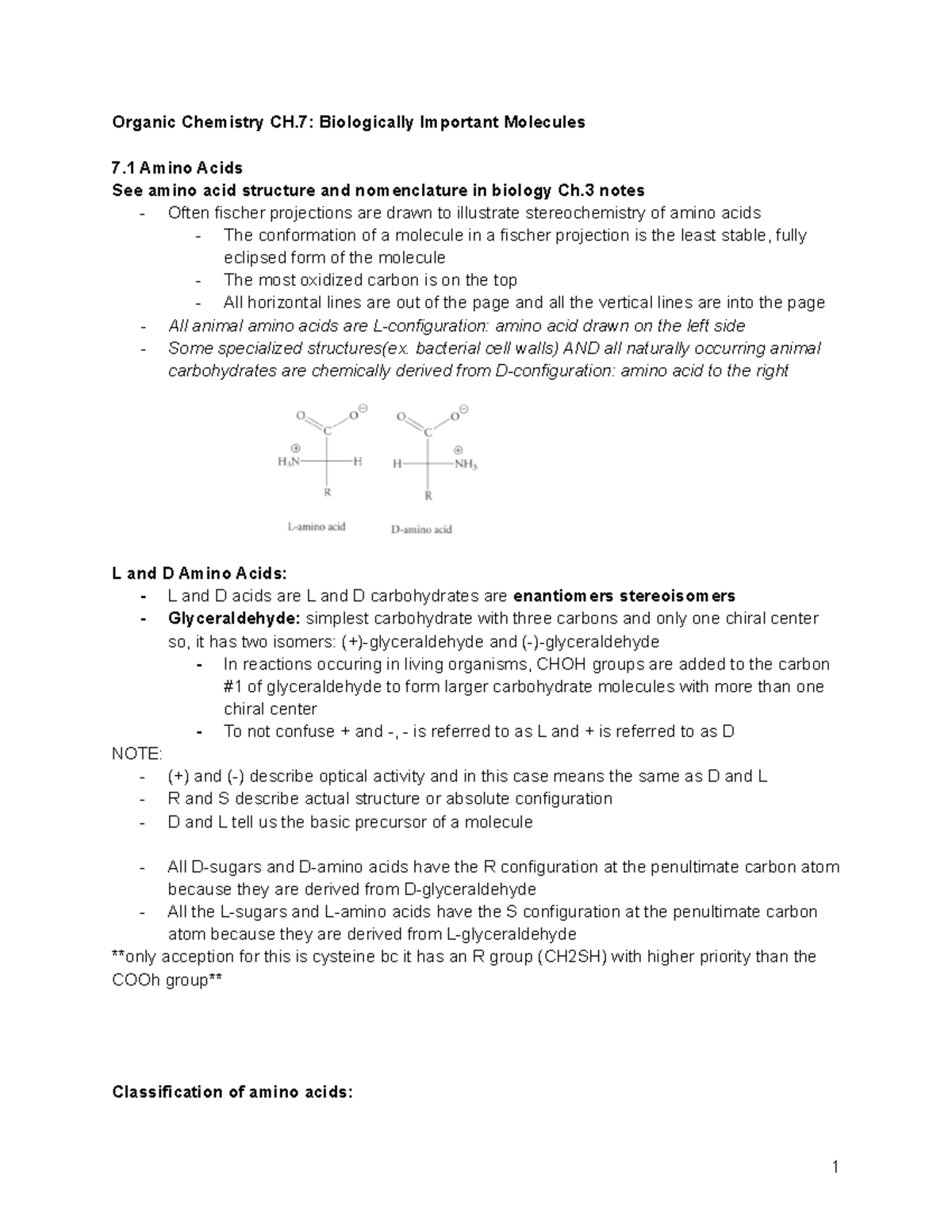 Organic Chemistry CH - chem - Organic Chemistry CH: Biologically ...