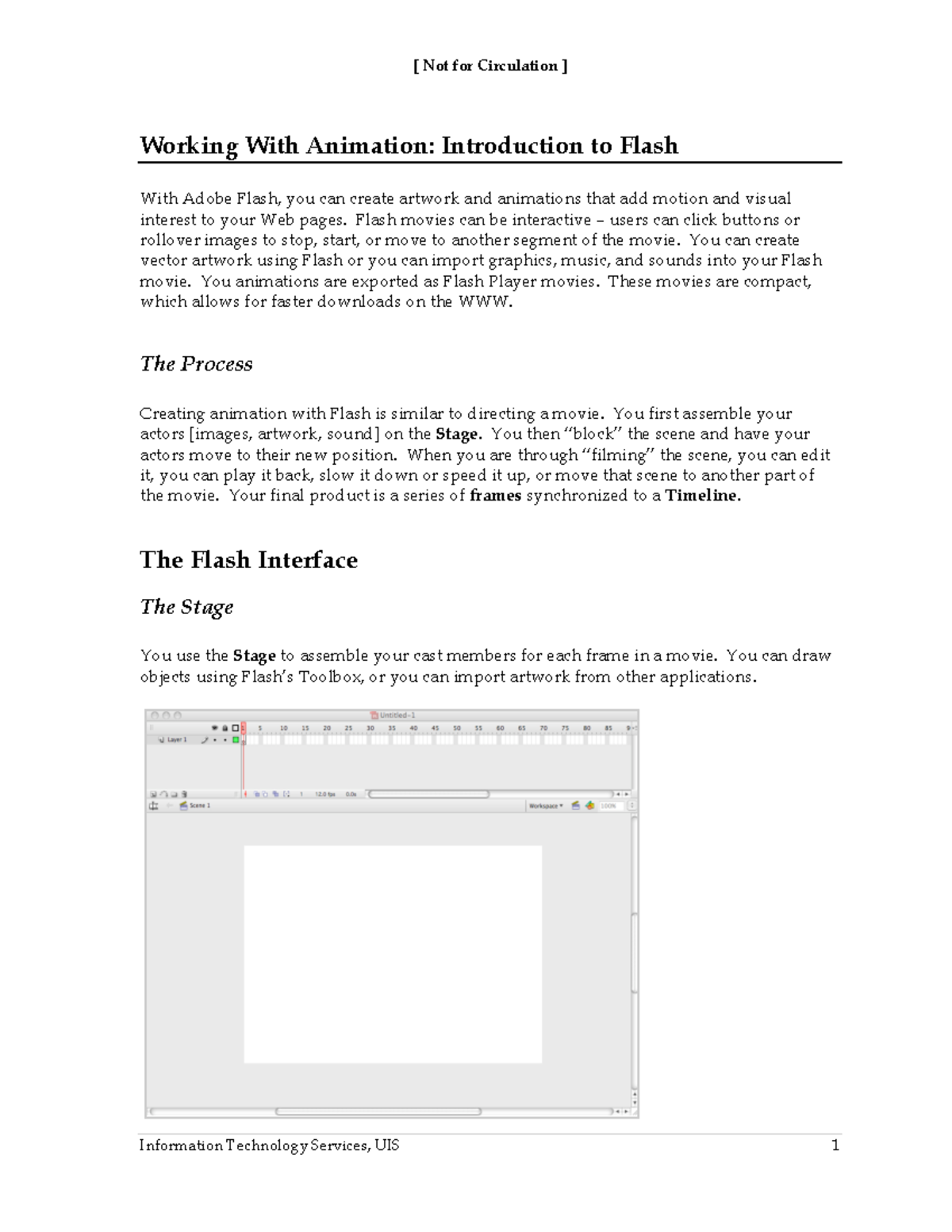 Flash Intro - 2D Animation principles - Working With Animation ...