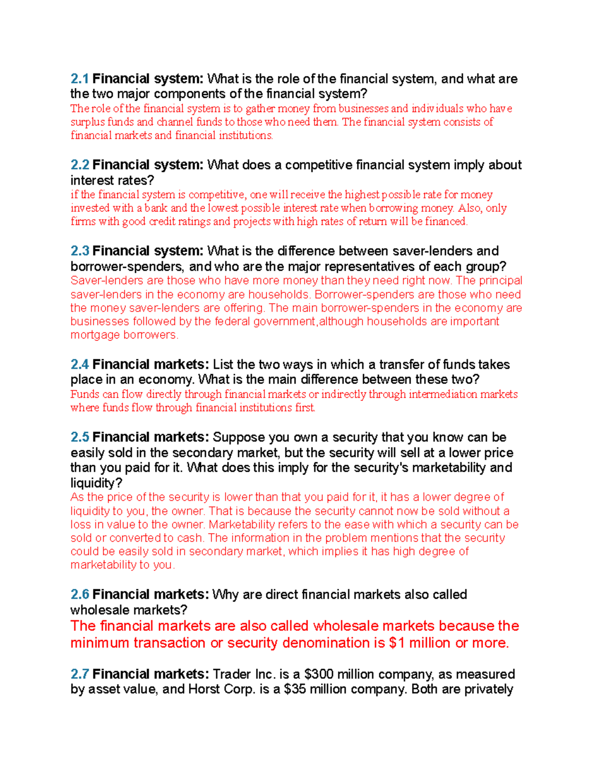 Ch 2 Chapter 2 Notes 2 Financial System What Is The Role Of The Financial System And What ch-2-chapter-2-notes-2-financial-system-what-is-the-role-of-the-financial-system-and-what