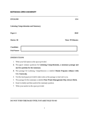 JCE Science Paper 2 - Revision booklet - CRACKiT Tuition Botswana Term ...