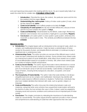 Cambridge International AS and A Level Sociology 9699 Paper 4 Media ...