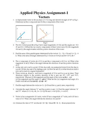 Physics notes all - Applied Physics - Studocu