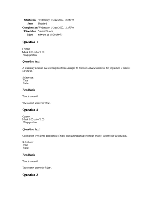 Tutorial 4 - relevant information - Self-Review Questions/Tutorial ...