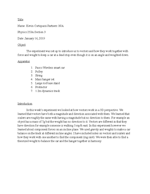 Lab Report Determination of Pi - 5 How to Write the Lab Report - Sample Instruction Experimental ...