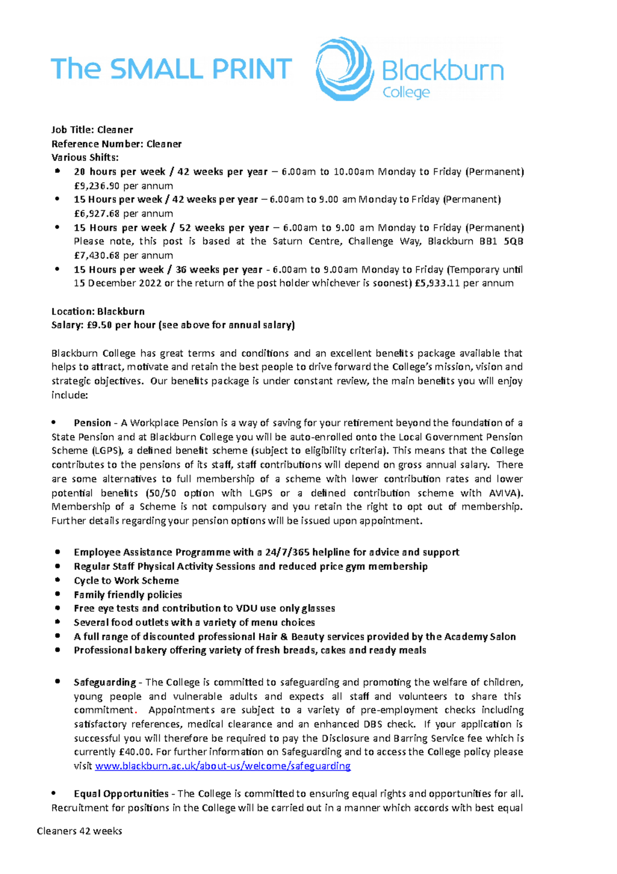 Cleaner-tsp - ggggggggg - Job Title: Cleaner Reference Number: Cleaner ...