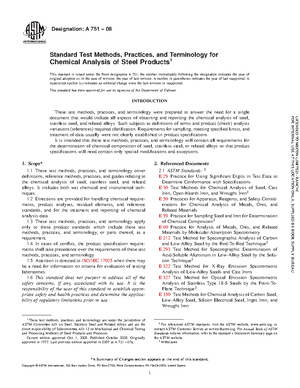 ASTM E45-18a Determining the Inclusion Content of Steel - Designation ...