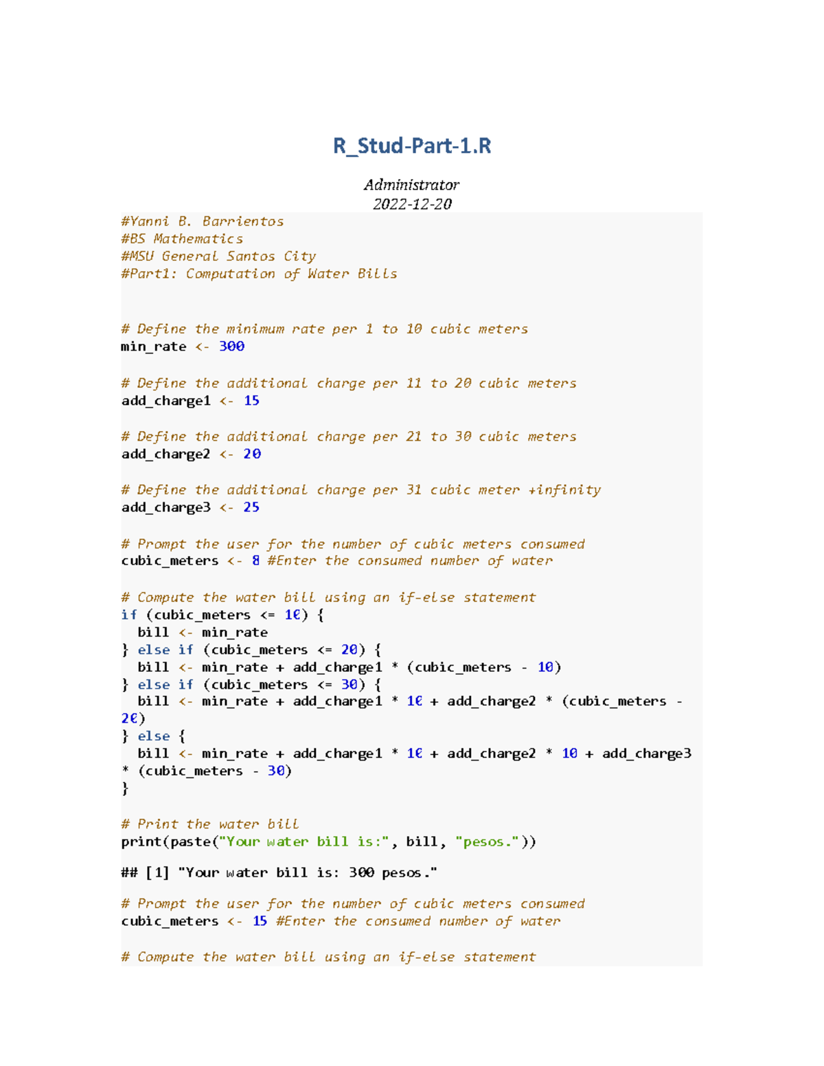 R Stud-Part-1 - 123 - R_Stud-Part-1 Administrator 2022-12- #Yanni B ...