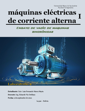 Conexion en paralelo transformadores - Laboratorio de máquinas eléctricas - Scanned by ...