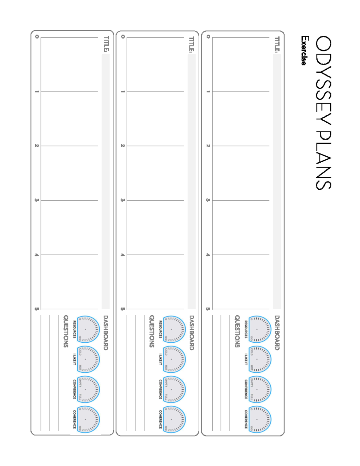 Odyssey Plans form-277 - Science1A03 - ODYSSEY PLANS Exercise TITLE ...