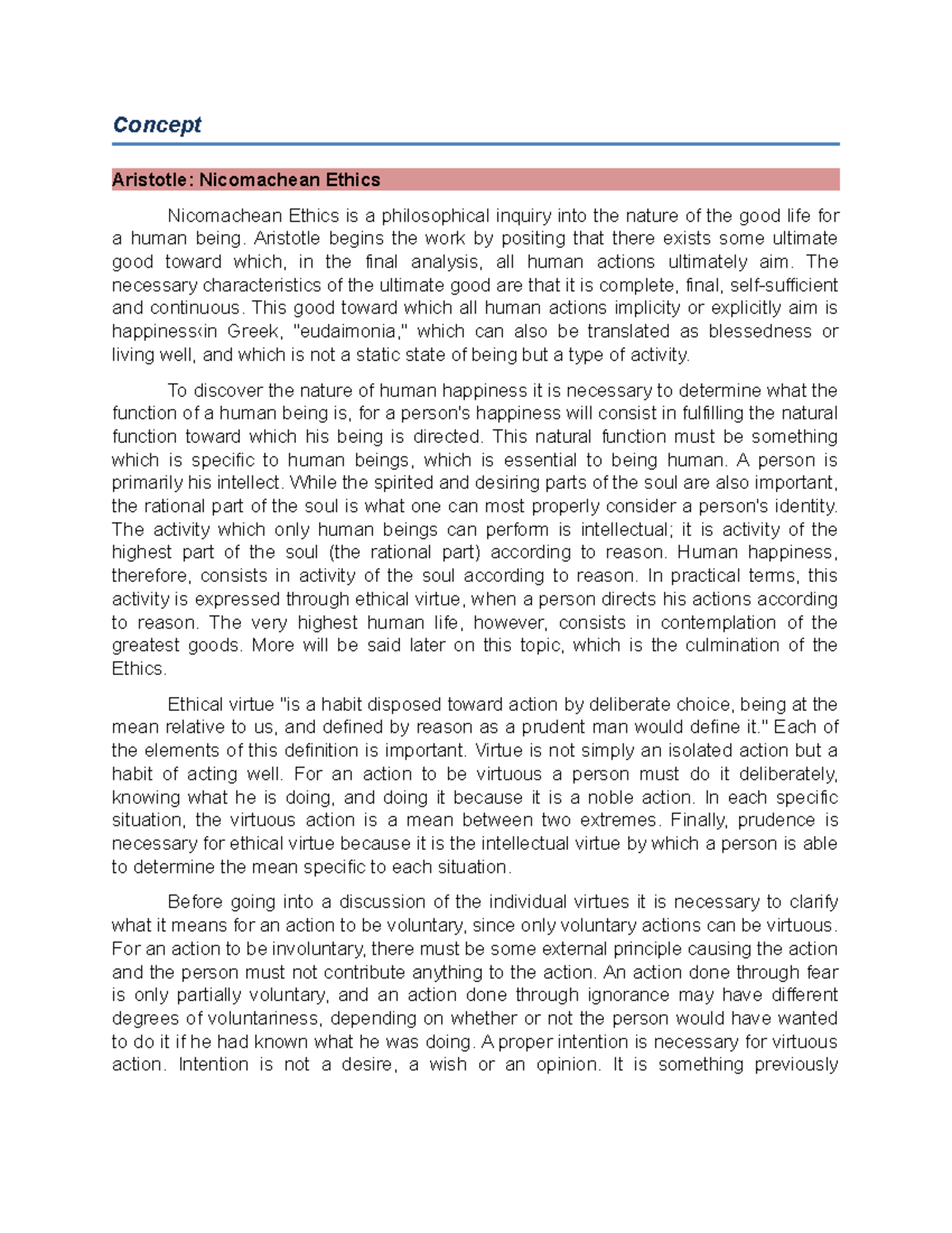 THE GOOD LIFE - SCIENCE AND TECHNOLOGY FINALS (PROF. COLI) - Concept ...