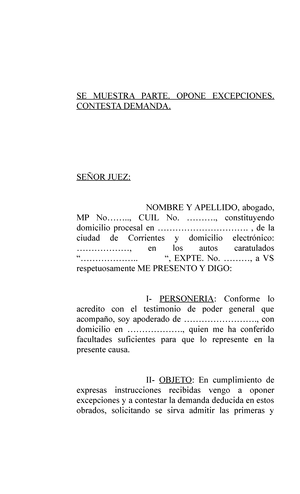 Carta Documento Revocación Patrocinio Letrado - Ciudad Autónoma de ...