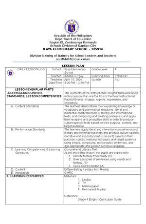 Chapter 3 SIP - School Improvement Plan - A. List of Solutions Priority ...