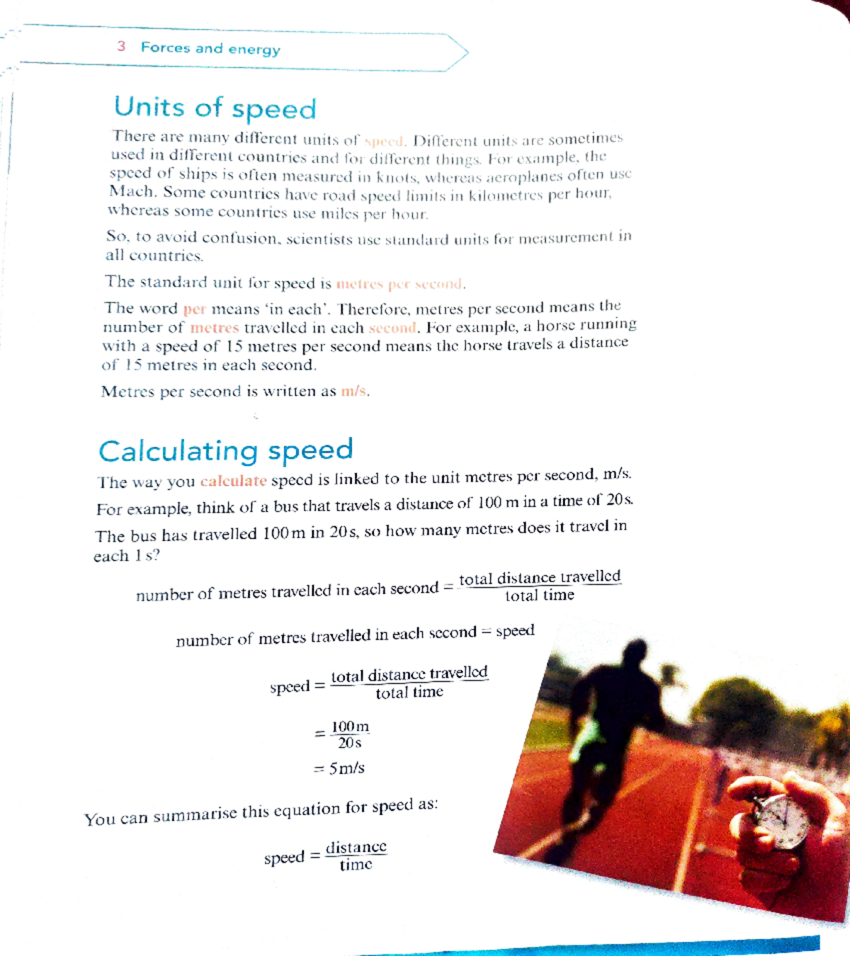G-7 Speed - Book 8-science - physical Mechanics - Studocu