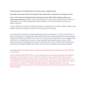 Accomplishment report - Accomplishment Report Sustainable Livelihood ...