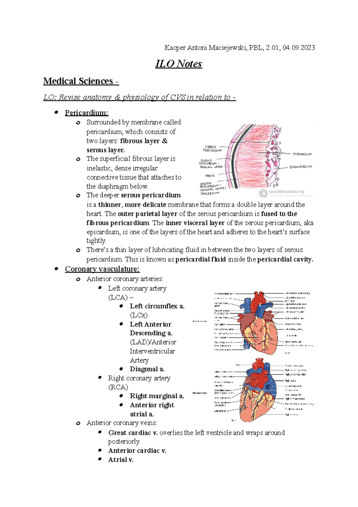 2.01 - ILO Notes - Kacper Antoni Maciejewski, PBL, 2, 04. ILO Notes ...