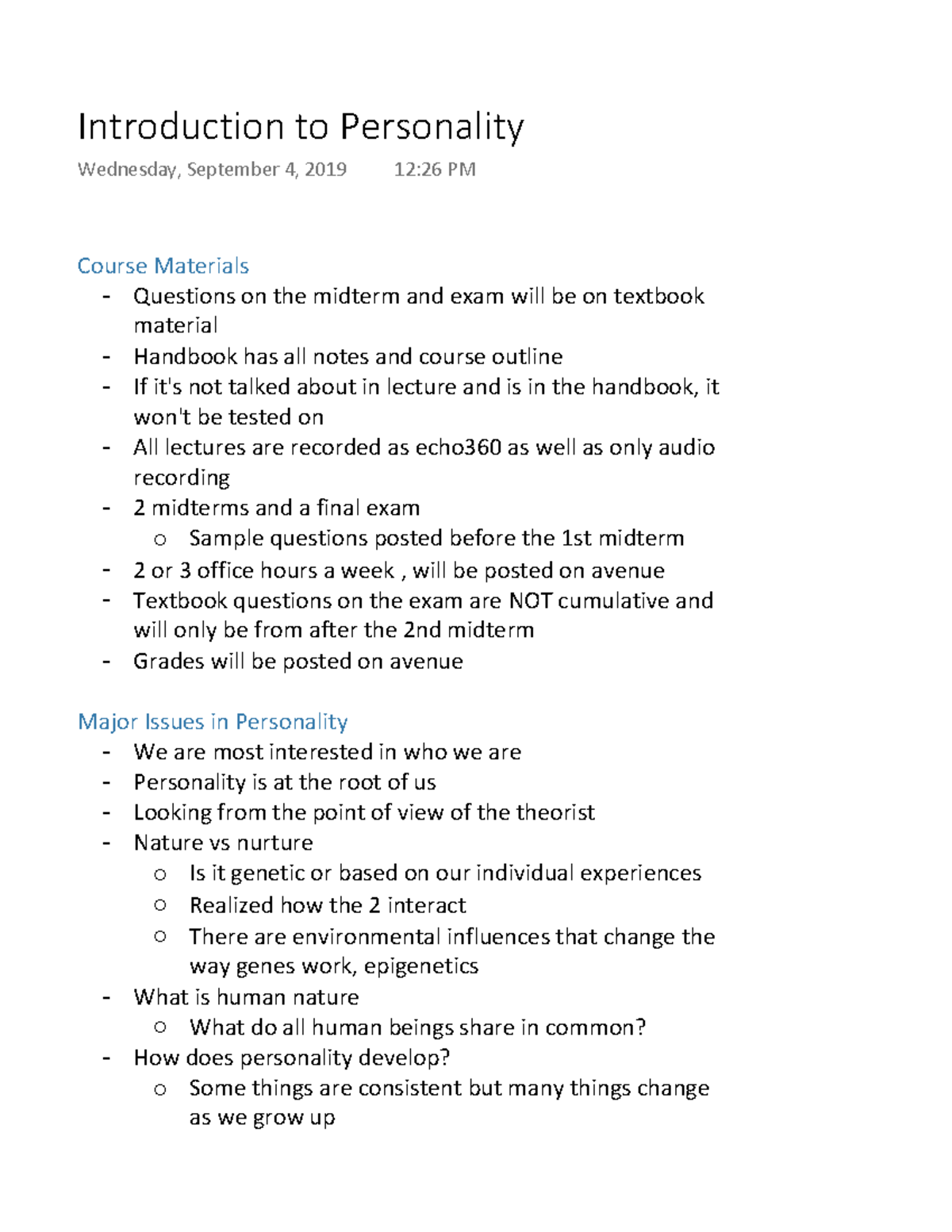 Introduction to Personality - Warning: TT: undefined function: 32 ...