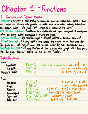 Math - 5.1 - 5 - Chapter notes - Chapter 5 Trigonometric functions 5. I ...