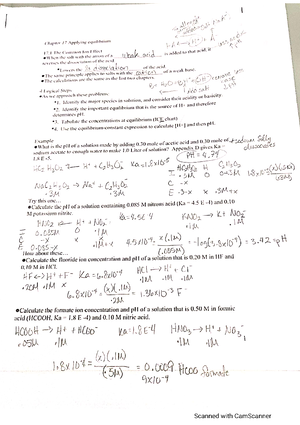 Gen. Chem. II - Notes from lectures by R. Guda - General Chemistr y II ...