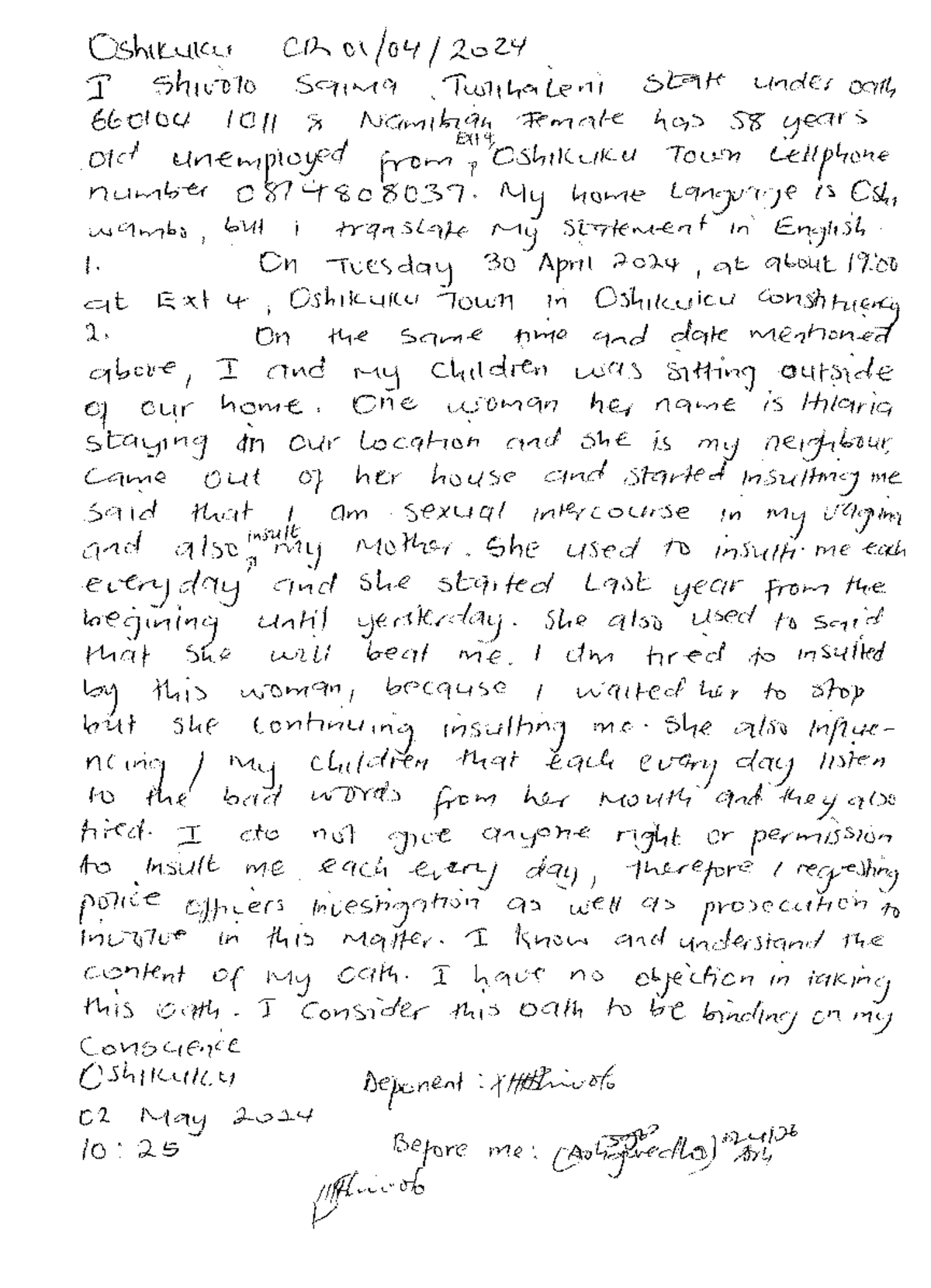 A1 cr 01 - readings - O_Sh\L~tC~~ co-. C\ IOLt I 20 'LY , :r sh I vt ...