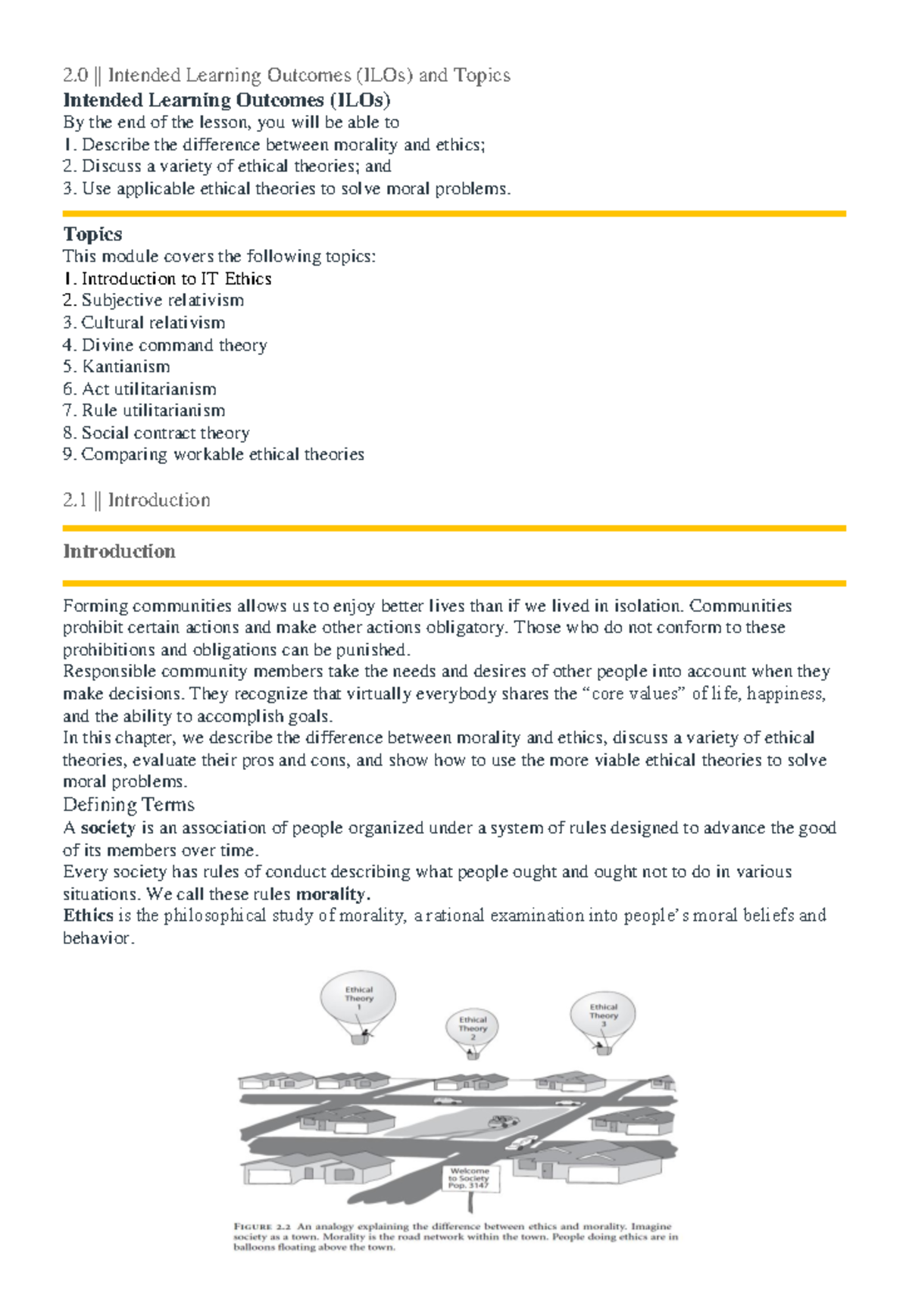GEE 002 MOD 2 canvas - lesson and discussion with the professor and the ...