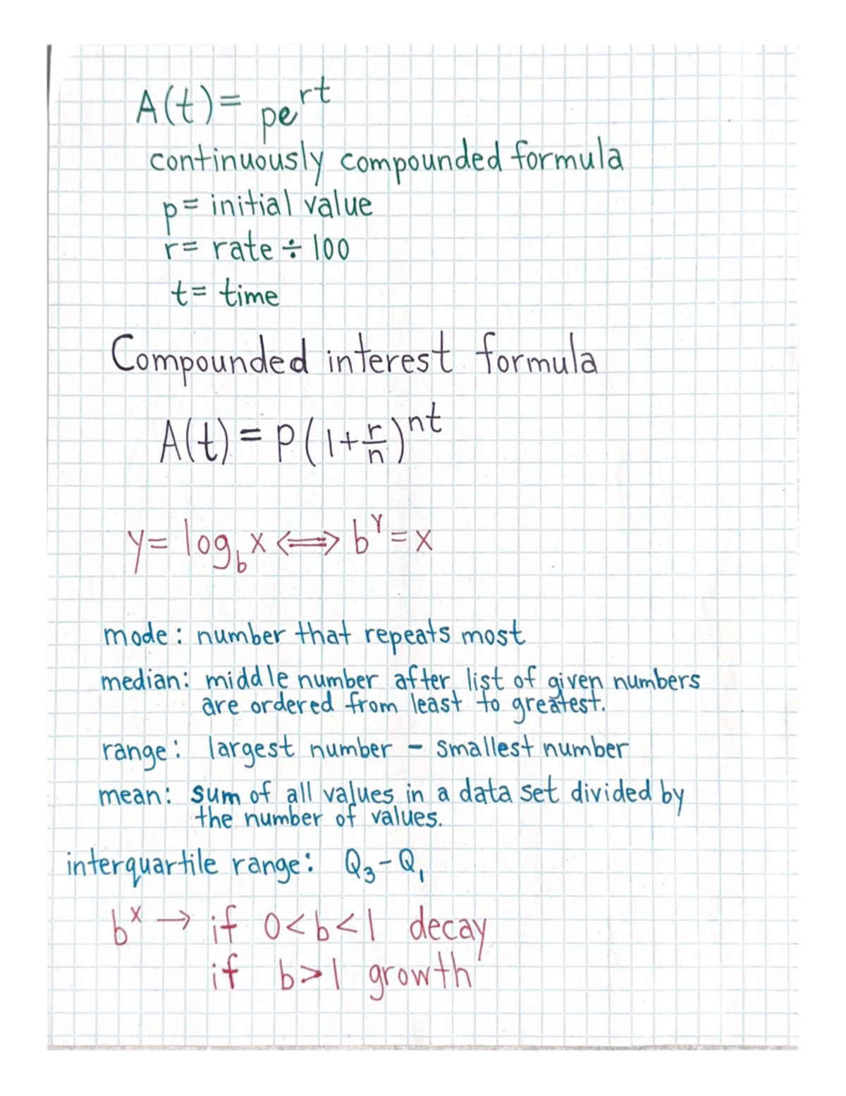 Kami Export - Student Owusua Hull - Formulas - Studocu