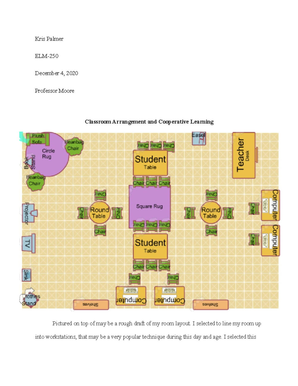 Classroom arrangement and cooperative learning - Kris Palmer ELM ...