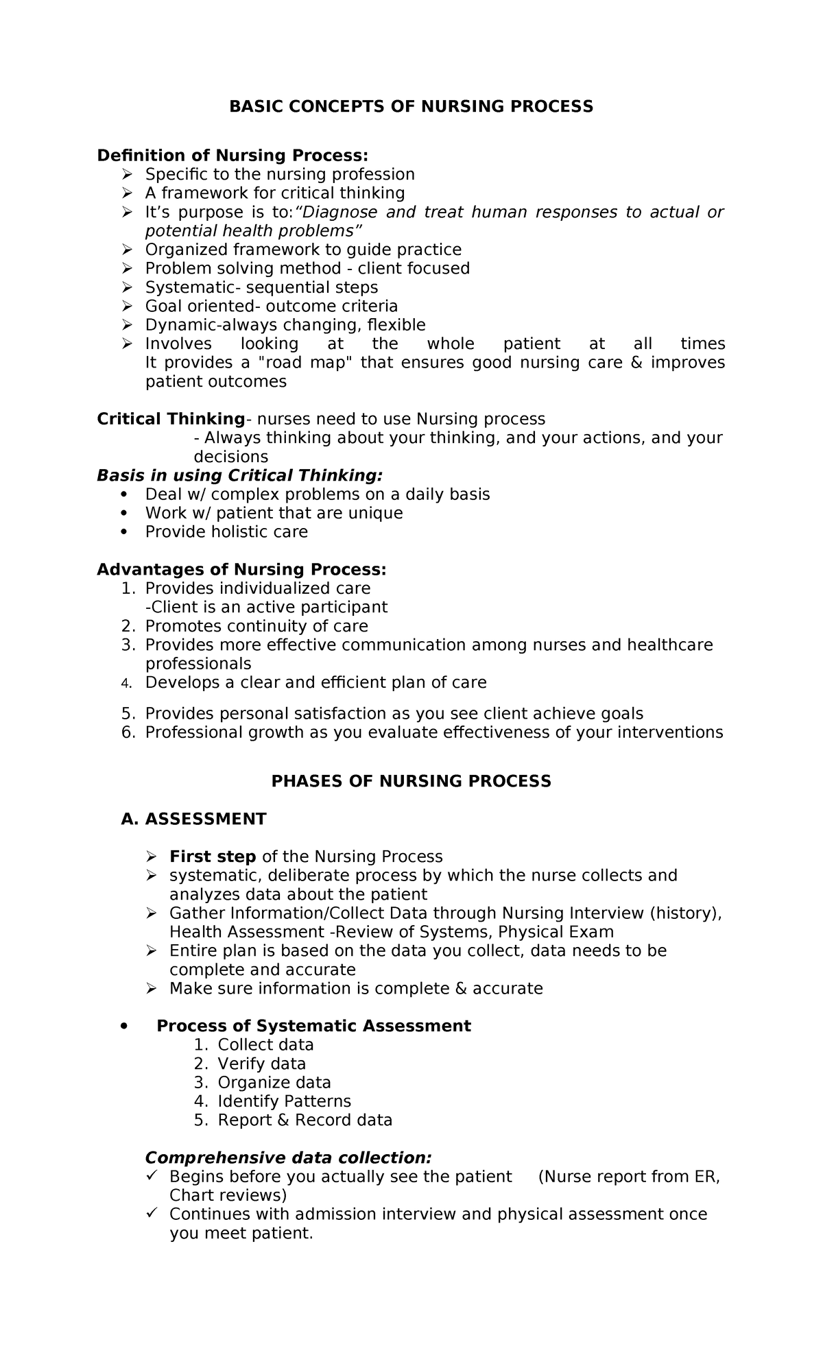 Health-ASSE- Prelims- Basic- Concepts-OF- Nursing- Process - BASIC ...