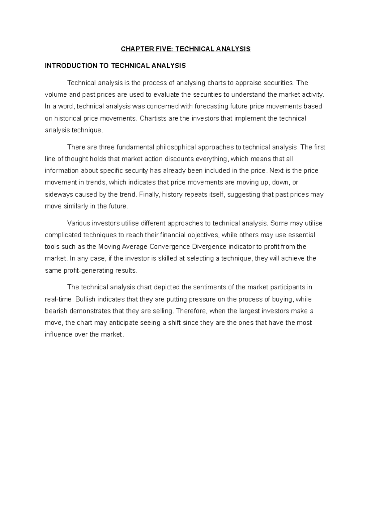 Introduction To Technical Analysis and Technical Indicators - CHAPTER ...