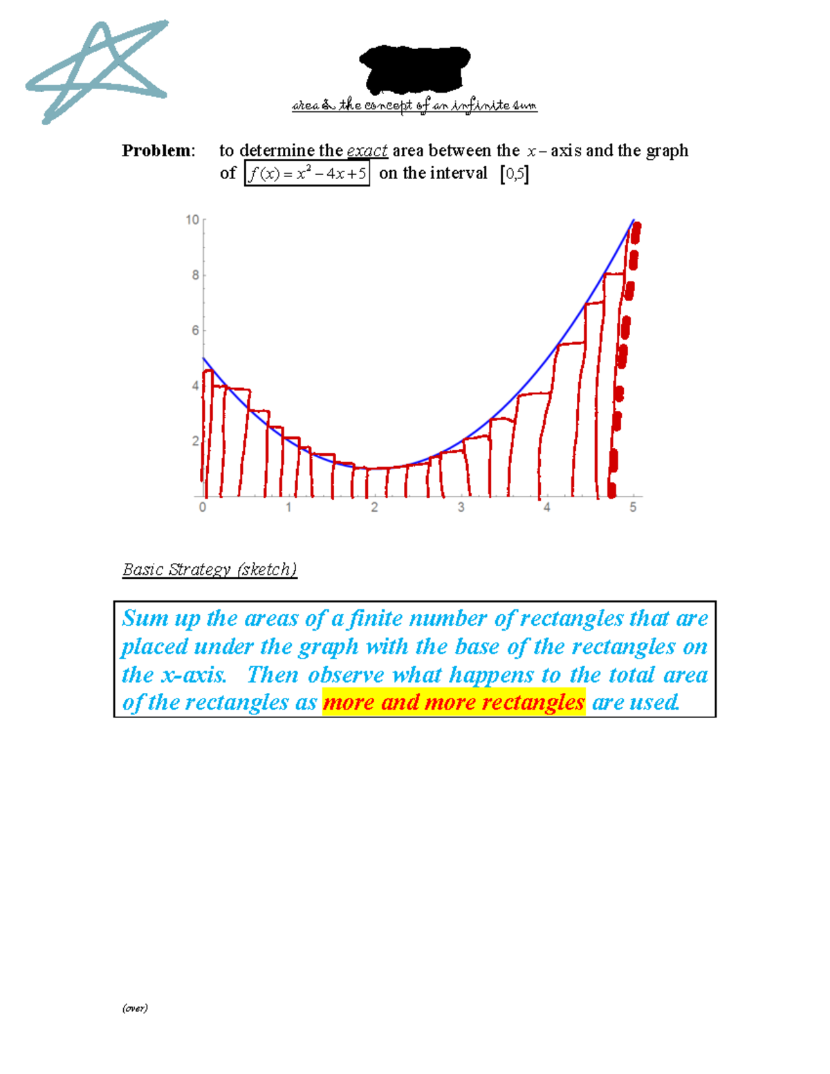 Area and infinite sum concept - ball high school a.p bc area & the ...