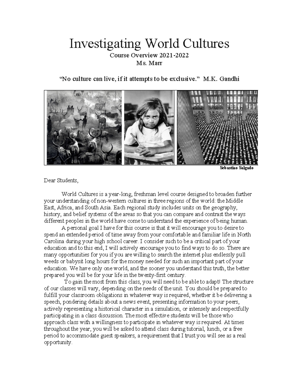 WC Course OVerview 2021 22 - Investigating World Cultures Course ...