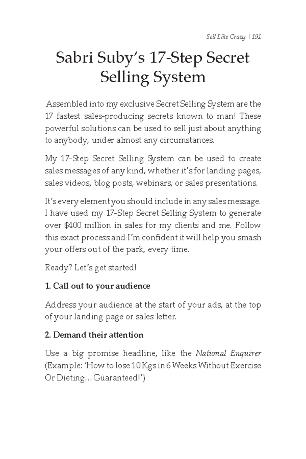 17 Step - Digital marketing from Sabri Ruby - Sabri Suby’s 17-Step ...