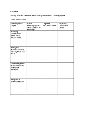B+S Chapter 3 Source Analysis Table - Chapter 3 Reading the 1894 ...