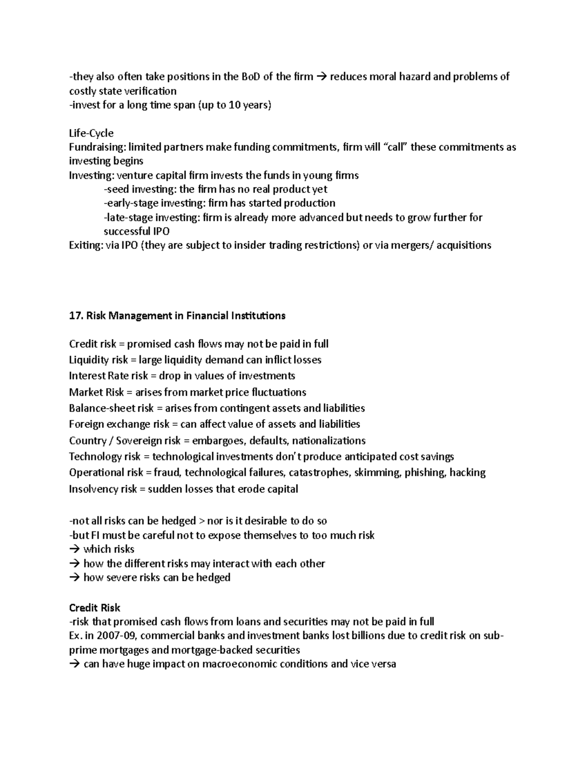 FMI parte 2 - Notes for the second part of the program of FMI ...