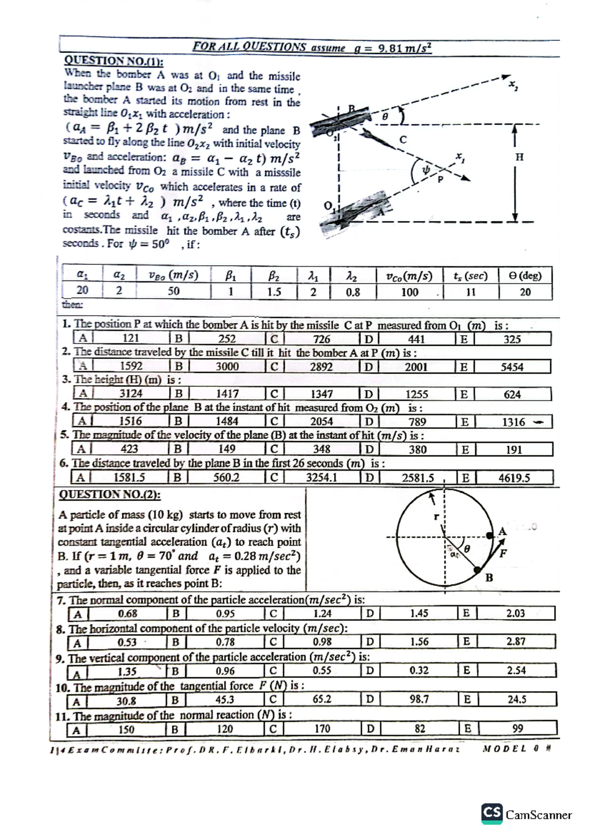 Final mec 2 - Mechanics - CamScanner CamScanner - Studocu