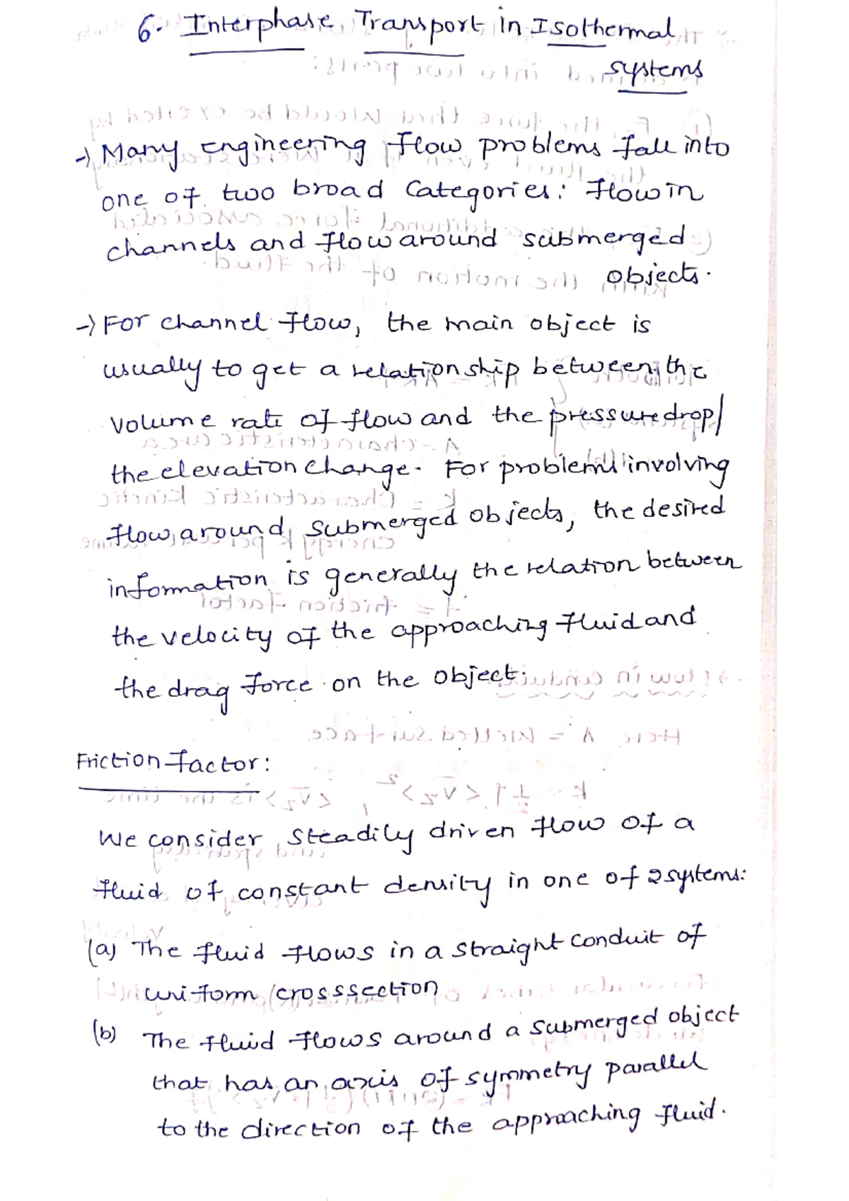 Transport 5 - Lecture Notes by professor Marcus - CHE 533 - Studocu