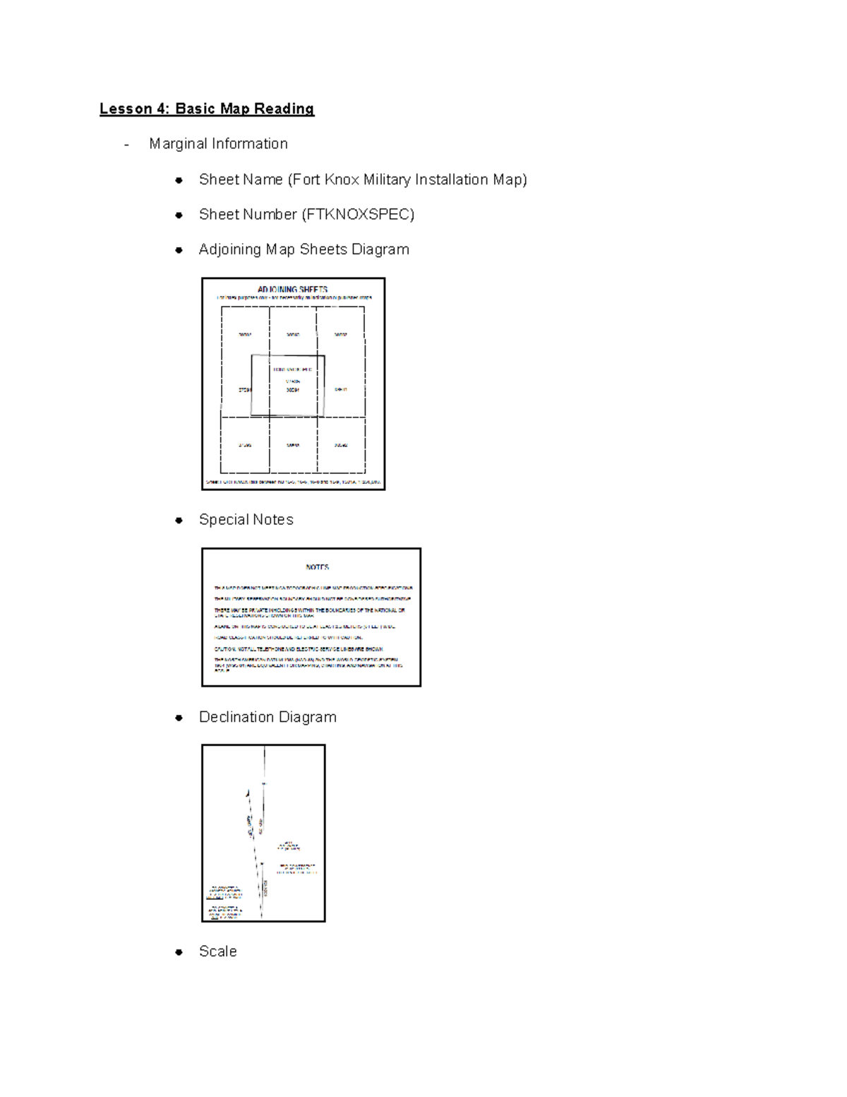 ARMY 101 - Lesson 4 (Basic Map Reading) - ARMY 101 - Lesson 4: Basic ...
