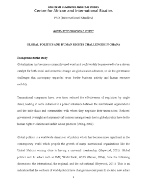 Cases Briefs - CONSTITUTIONAL LAW ASARE V AG [2003-2004] SCGLR 823 ...