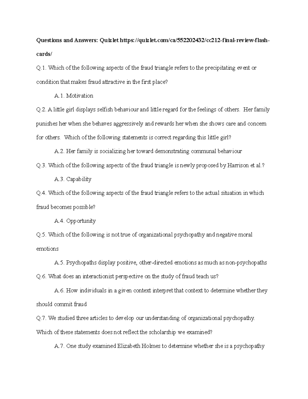 Final Exam Review Questions And Answers Quizlet Quizlet ca 552202432