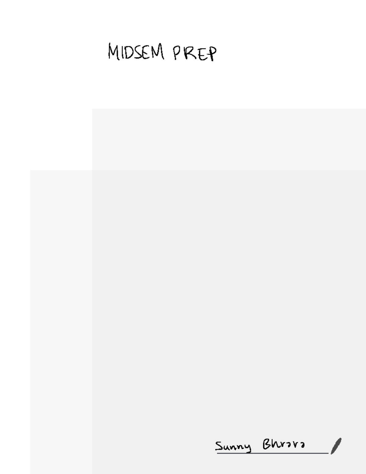 STAT Midsem PREP - Just some notes for the midden prep - Warning: Error ...