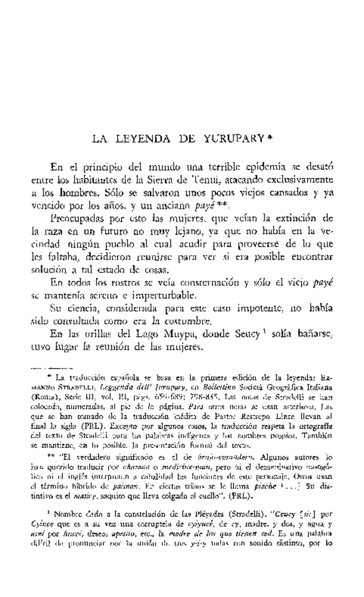 La-leyenda-del-yurupary - LA LEYENDA DE YURUPARY * En el principio del ...