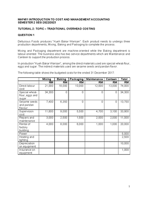 Relevant cost - Notes - Type of cost Relevant Cost Irrelevant Cost ...