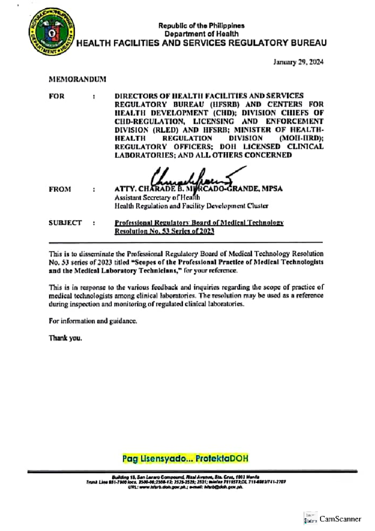 Board Resolution No 53 Series of 2023 - AMERICA Republic of the ...