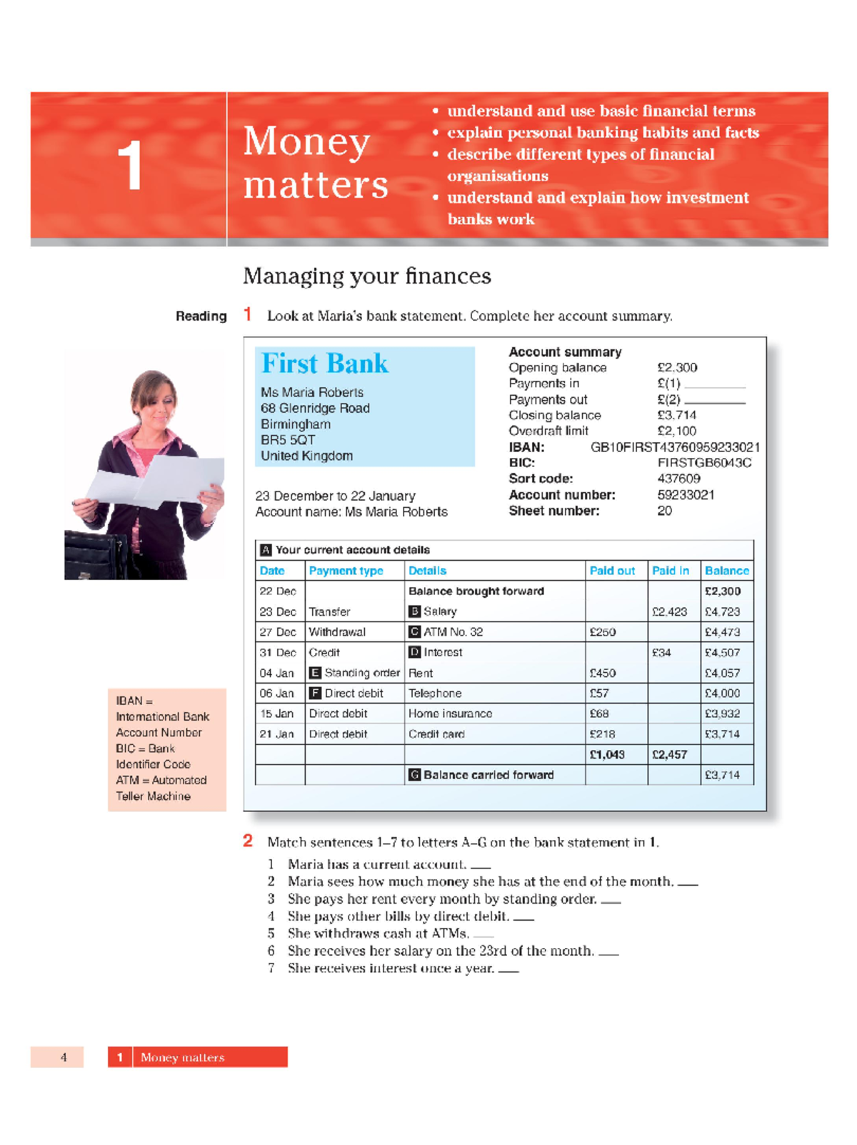 Class-1 - Cours intéressant - understand and use basic financial terms ...