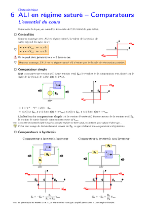 Electrostatique électrocinétique examen 01 - Questions de cours ...
