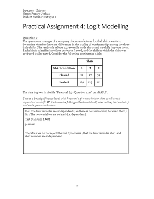 Assignment 4 - Student 2022 - Student number: Surname: Name: STK 320 ...