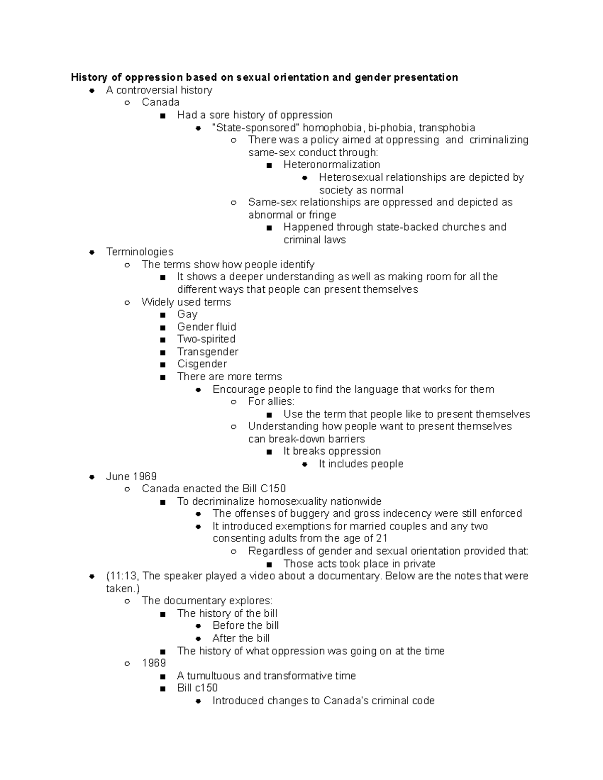 Week 11 Notes Deconstructing Internalized Privilege Oppression ...