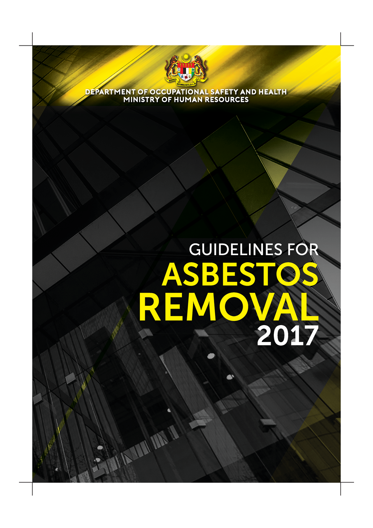 Guidelines asbestos - i DEPARTMENT OF OCCUPATIONAL SAFETY AND HEALTH ...
