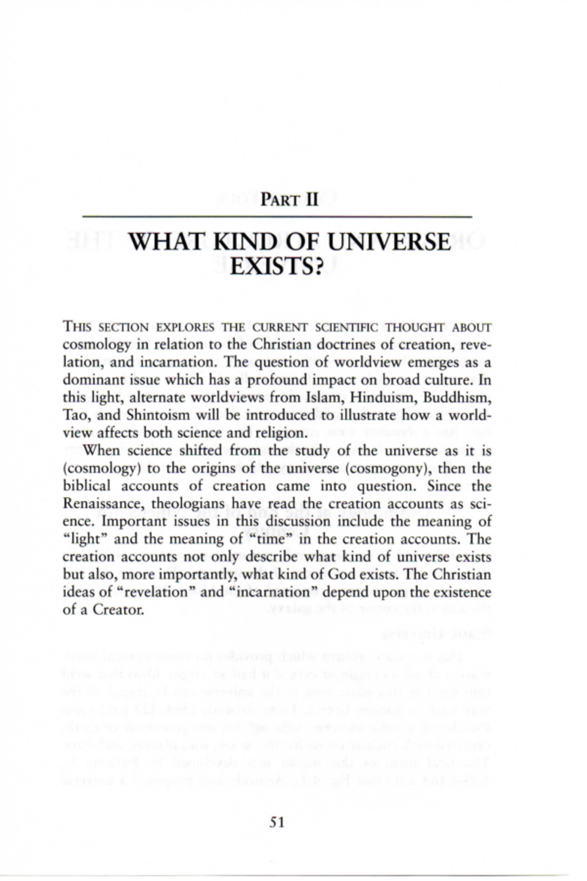 Origin OF THE Universe - PART II WHAT KIND OF UNIVERSE EXISTS? THIS ...