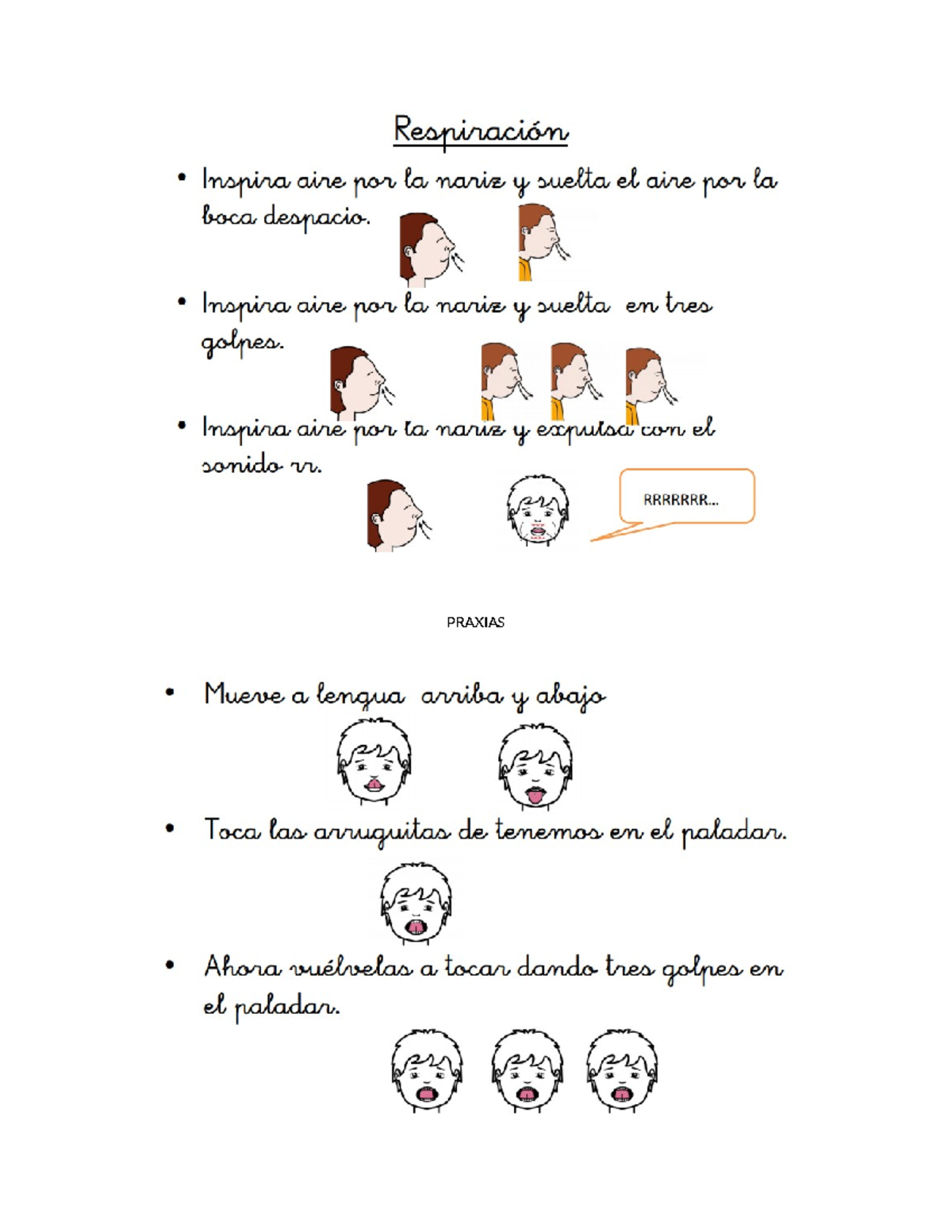 Tarea para hogar Adquisición fonema R - Fonetica Y Fonologia - PRAXIAS ...